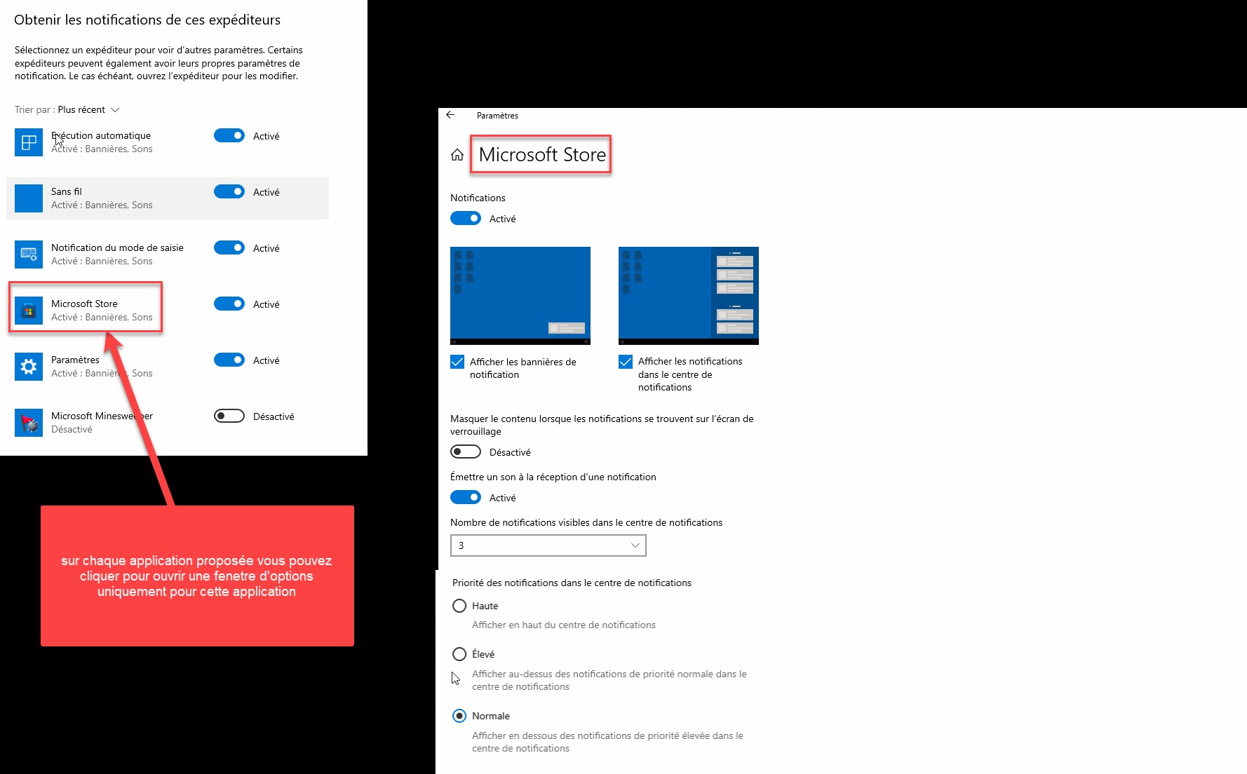 Gérer les notifications sous Windows 10 – Buzzee Training Center
